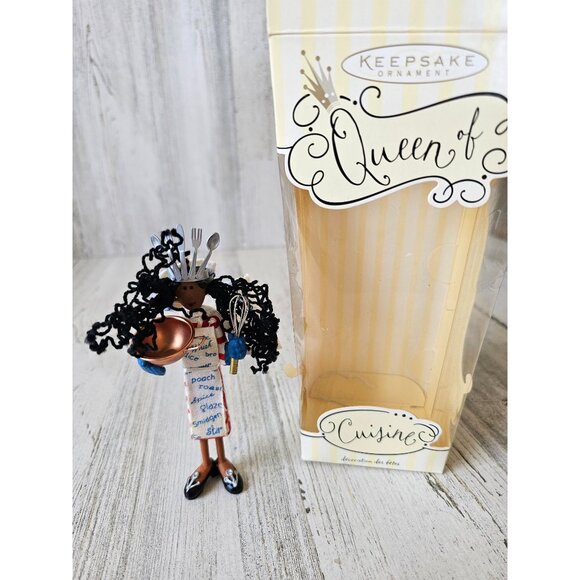 Hallmark | Holiday | Hallmark Queen Cuisine Chef Baker Ornament Food ...